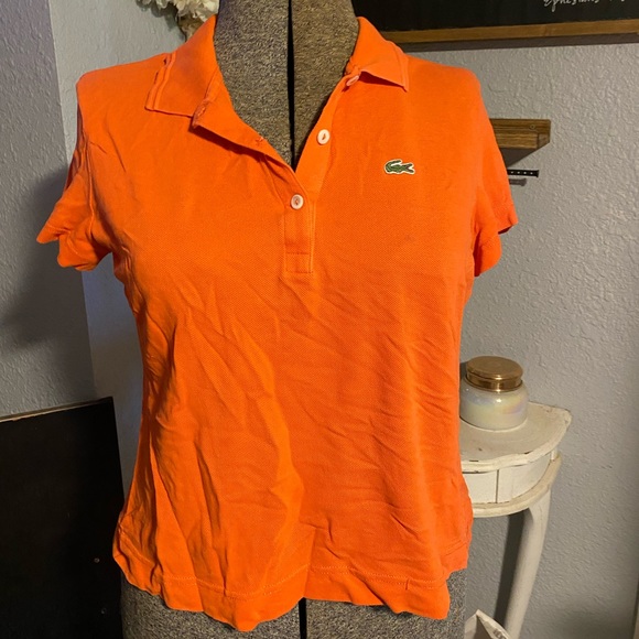 Lacoste | Tops | Lacoste Preppy Polo Shirt | Poshmark